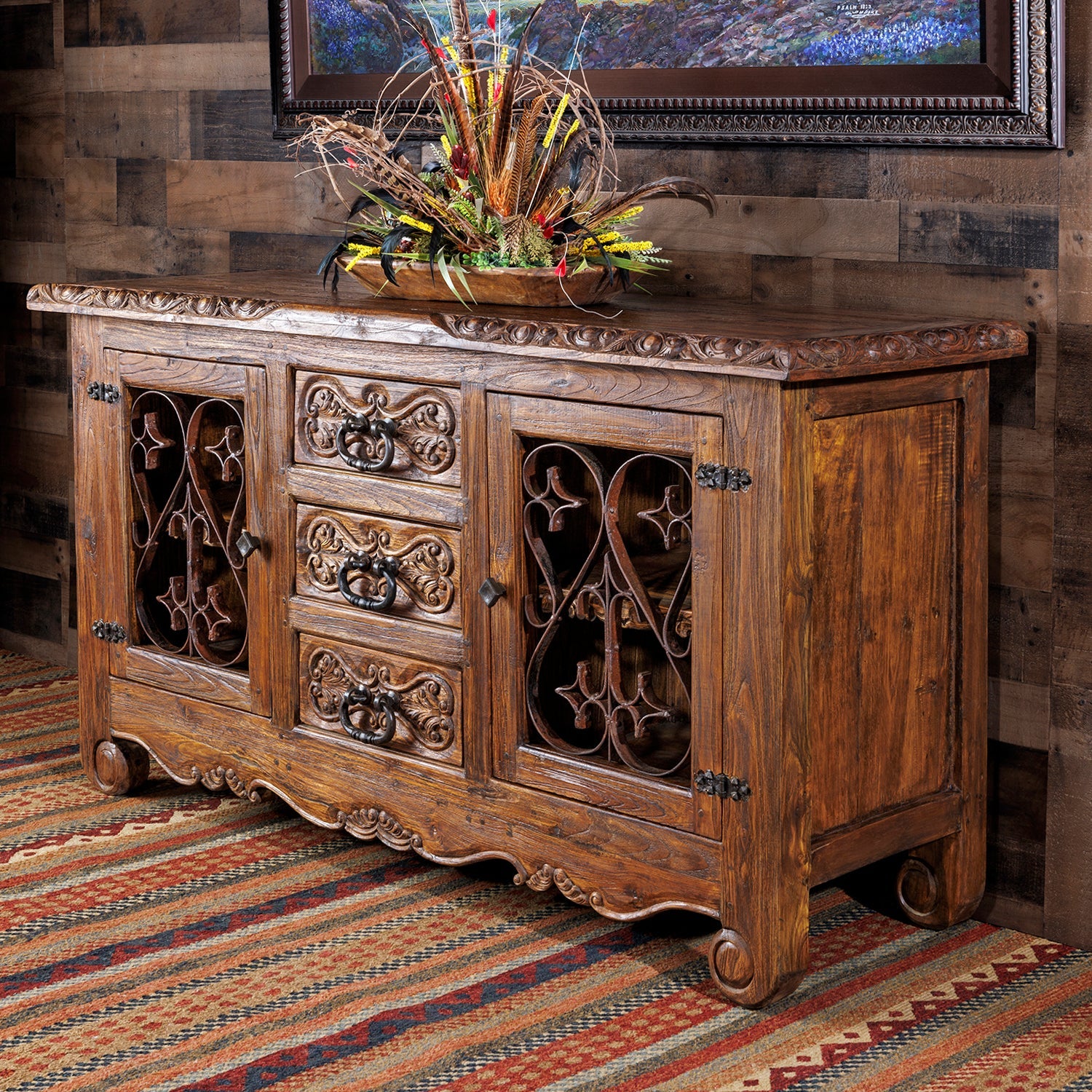 High-End Western Buffets – Hat Creek Interiors