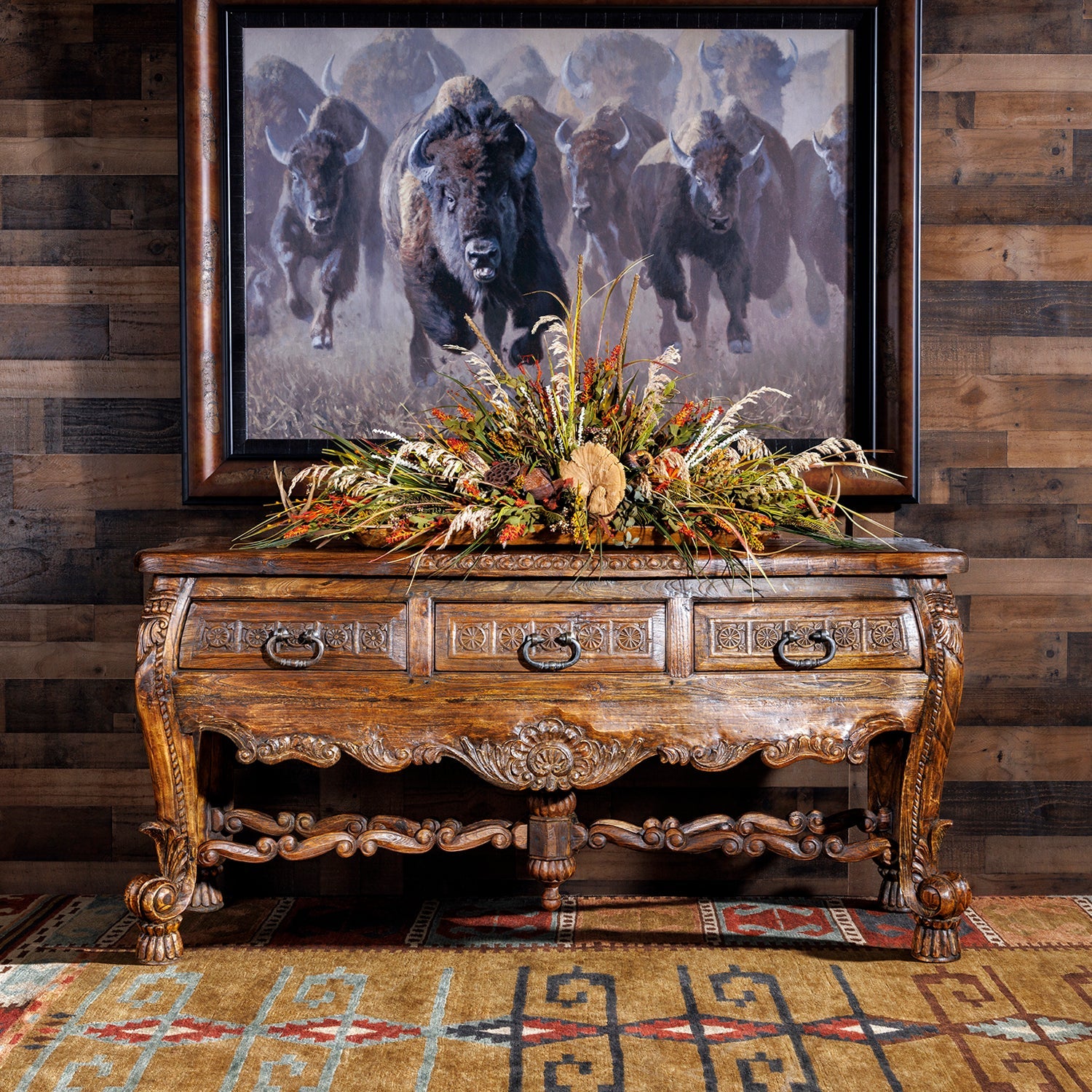 Rustic Western Consoles | High-End Western Furniture – Hat Creek Interiors