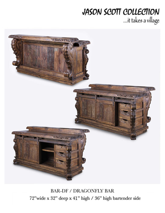 Western Rustic Bar & Pub Tables – Hat Creek Interiors