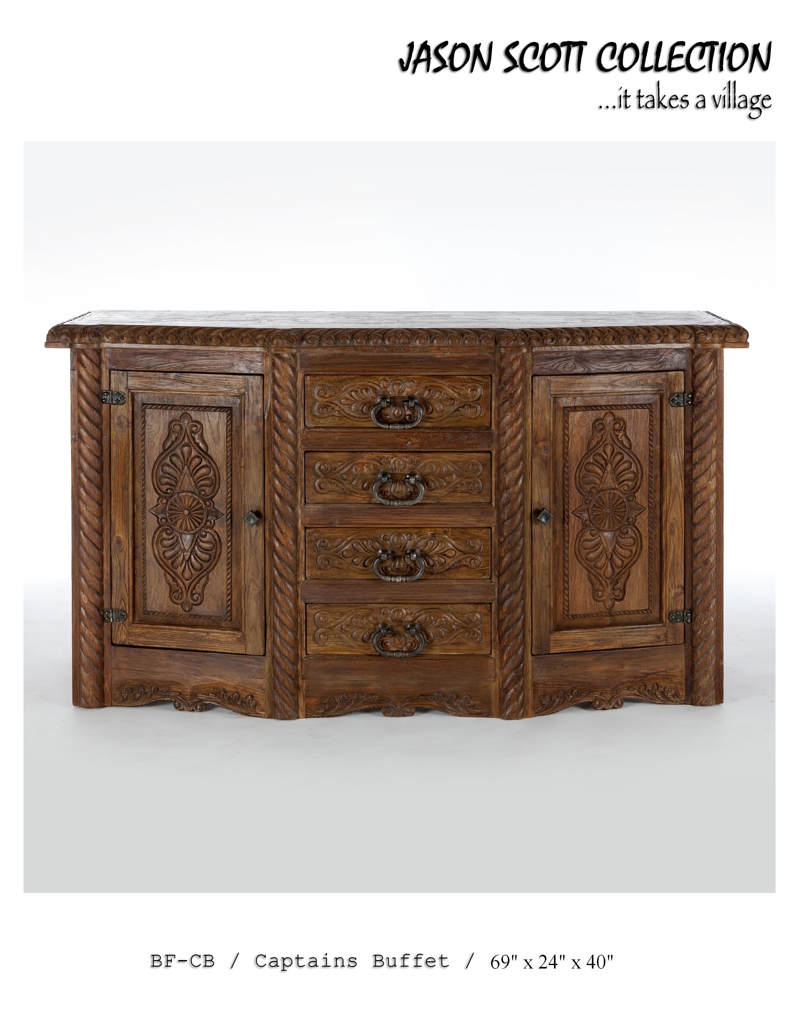 Captains Buffet by Jason Scott - Elegant Home or Office Furniture – Hat ...