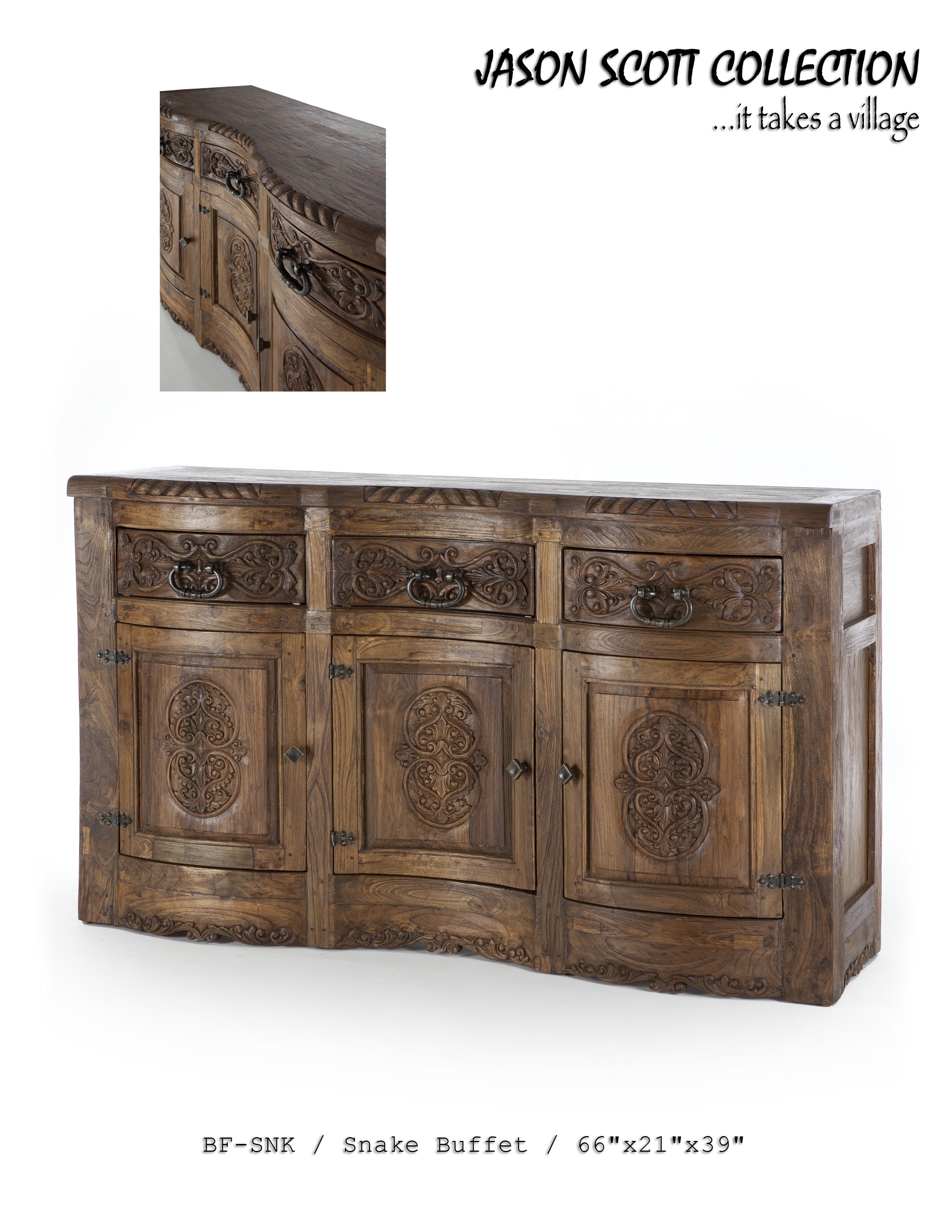 Snake Buffet – Hat Creek Interiors