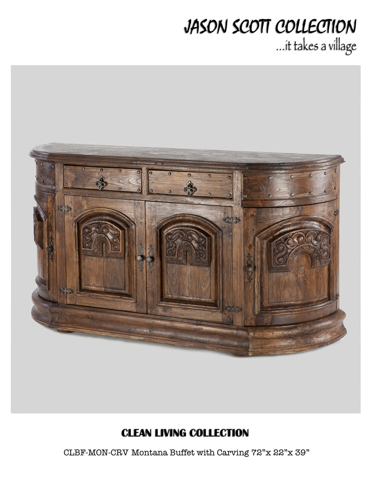 High-End Western Buffets – Hat Creek Interiors