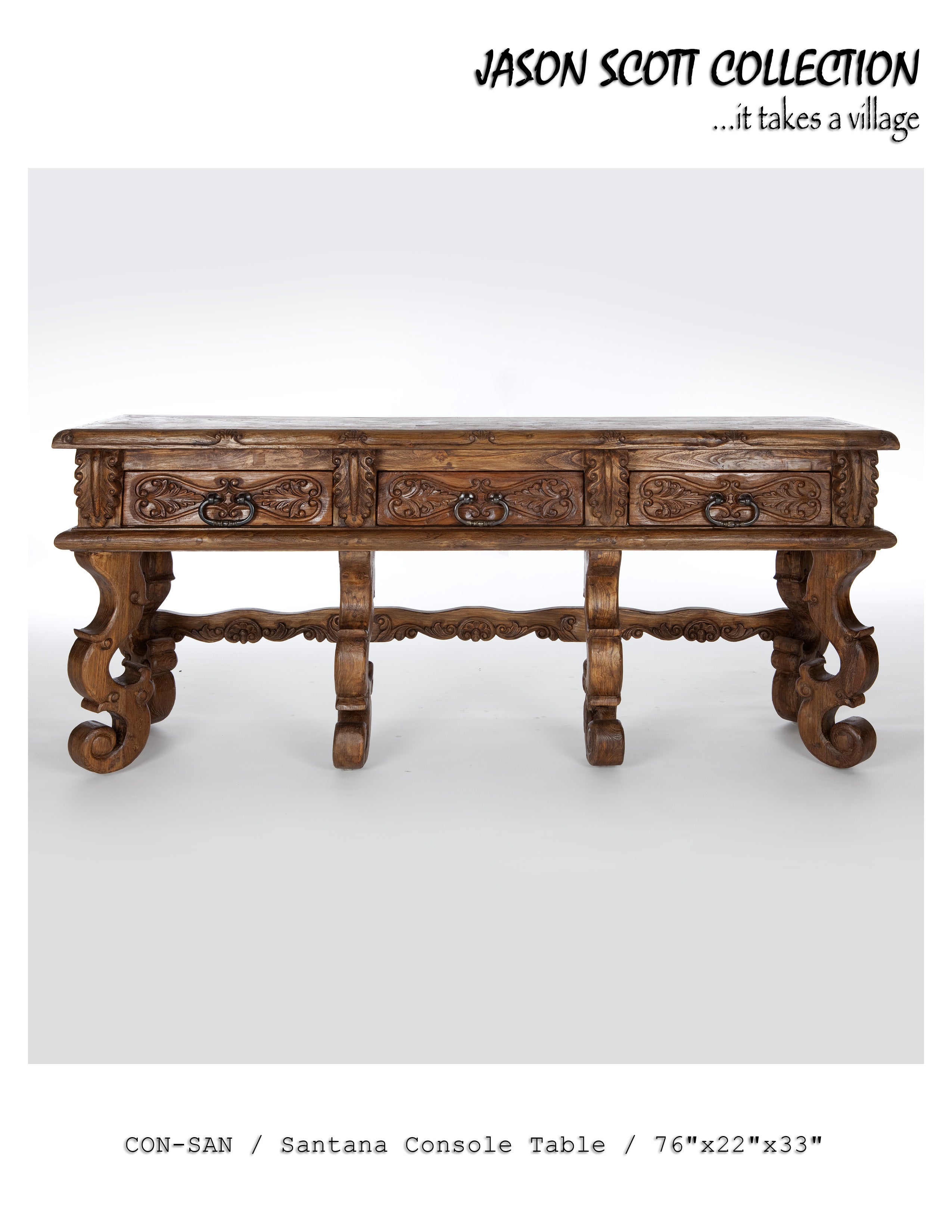 Santana Console Table – Hat Creek Interiors