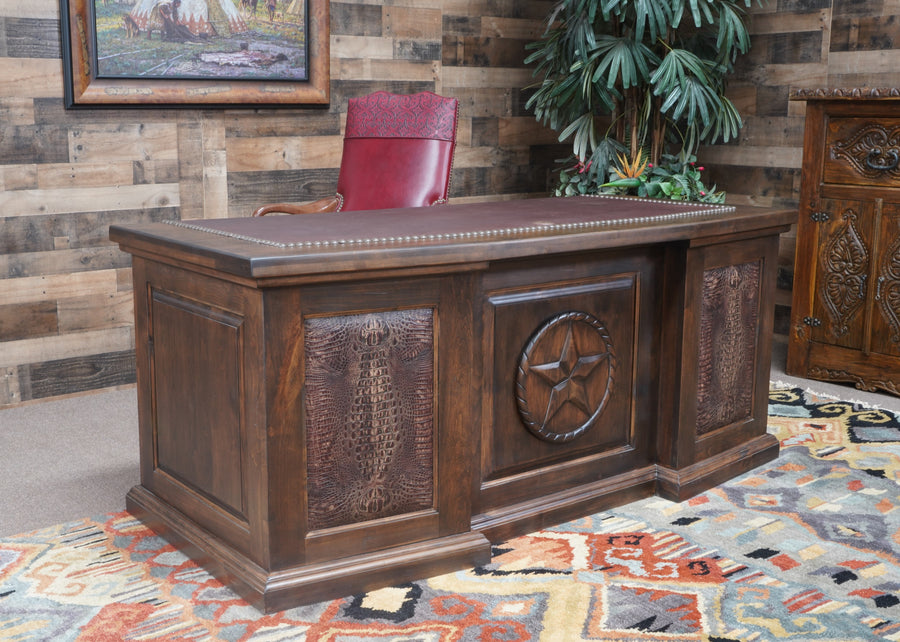 Western Office Desks | Premium Western Office Furniture – Hat Creek ...