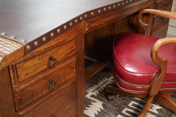 Executive Western Star Desk | High End Western Desks – Hat Creek Interiors