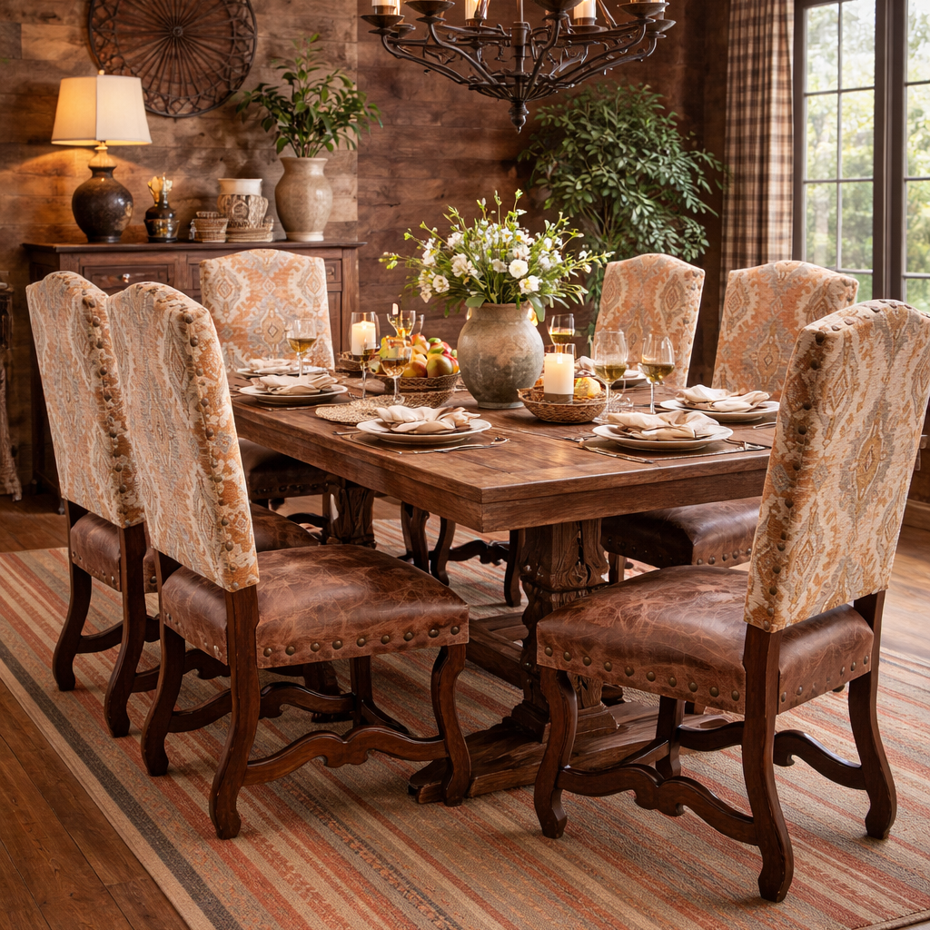 Canton Rustic Dining Chair – Hat Creek Interiors