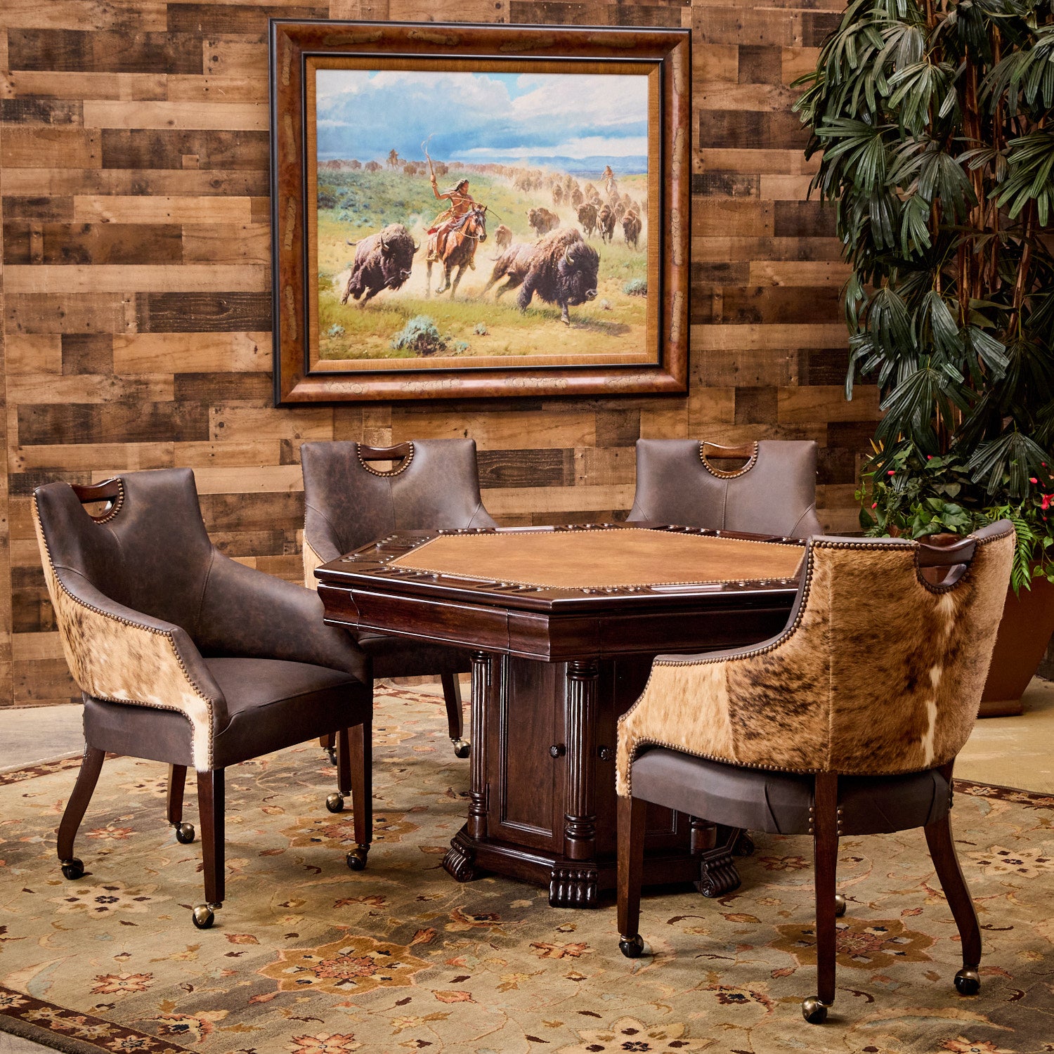 Rio Rancho Western Cowhide Game Chair – Hat Creek Interiors