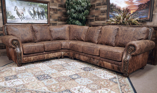 Western Sectional Sofas | Rustic Living Room Furniture – Hat Creek ...