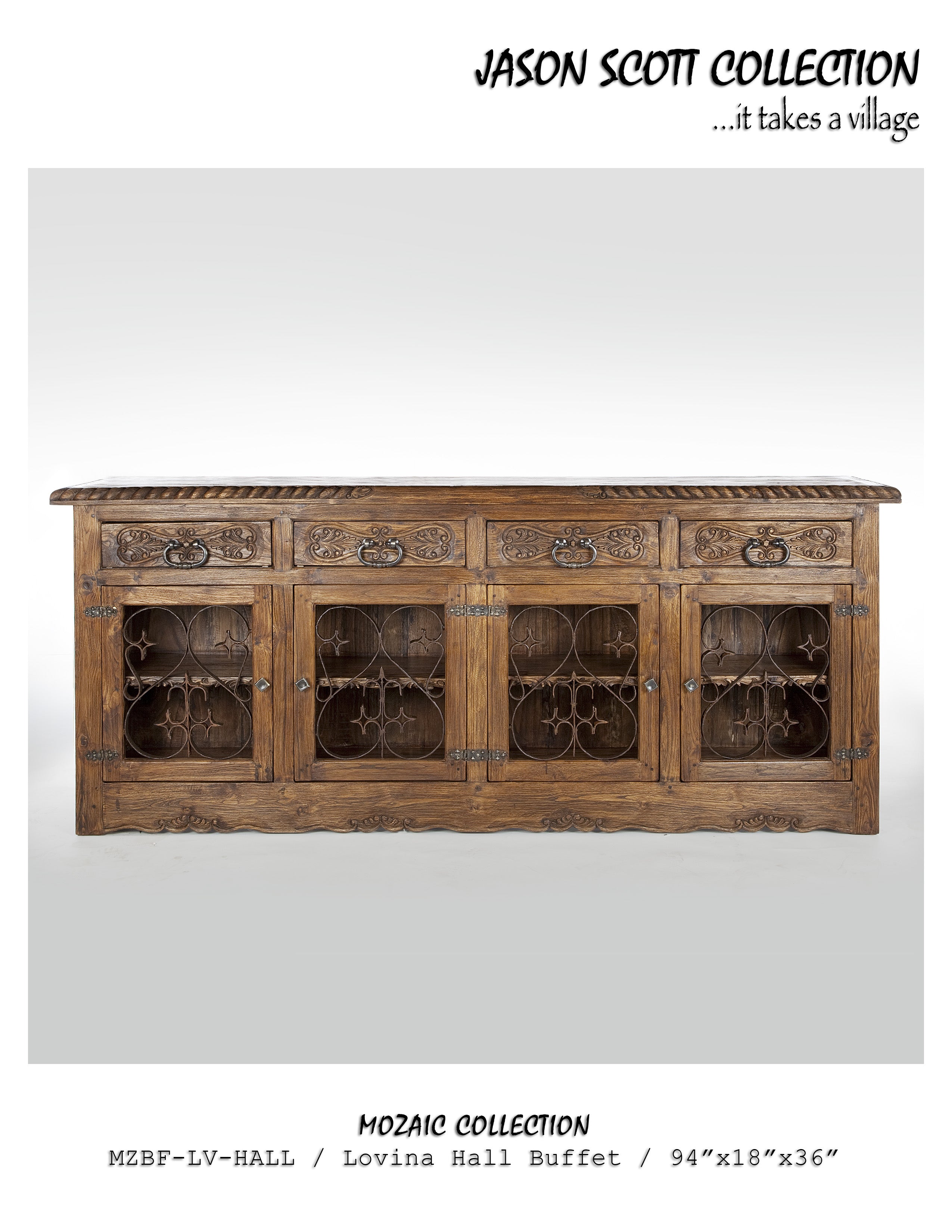 Lovina Hall Buffet – Hat Creek Interiors