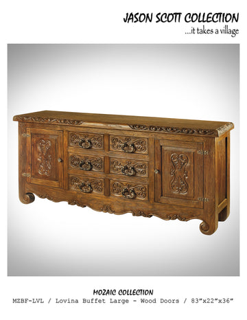 High-End Western Buffets – Hat Creek Interiors