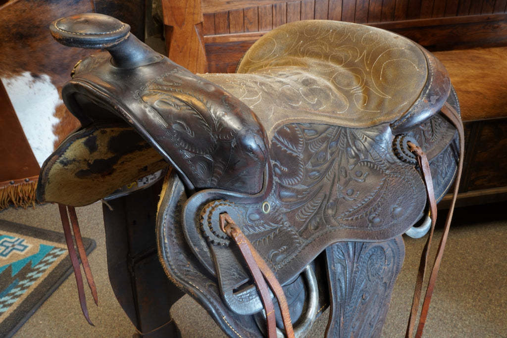 Ranch Hand Saddle Bar Stool – Hat Creek Interiors