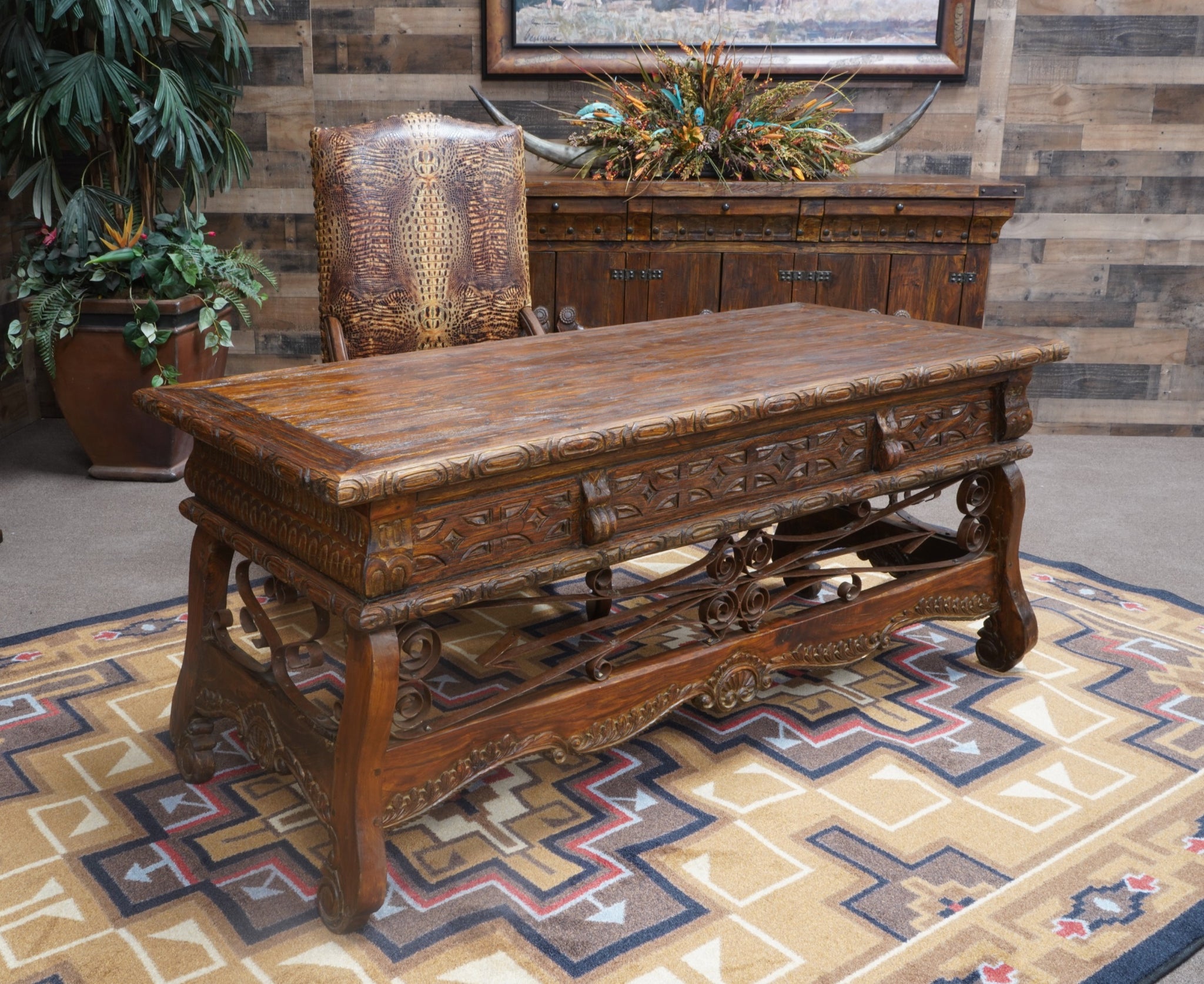 Jason Scott Spanish Prison Desk – Hat Creek Interiors