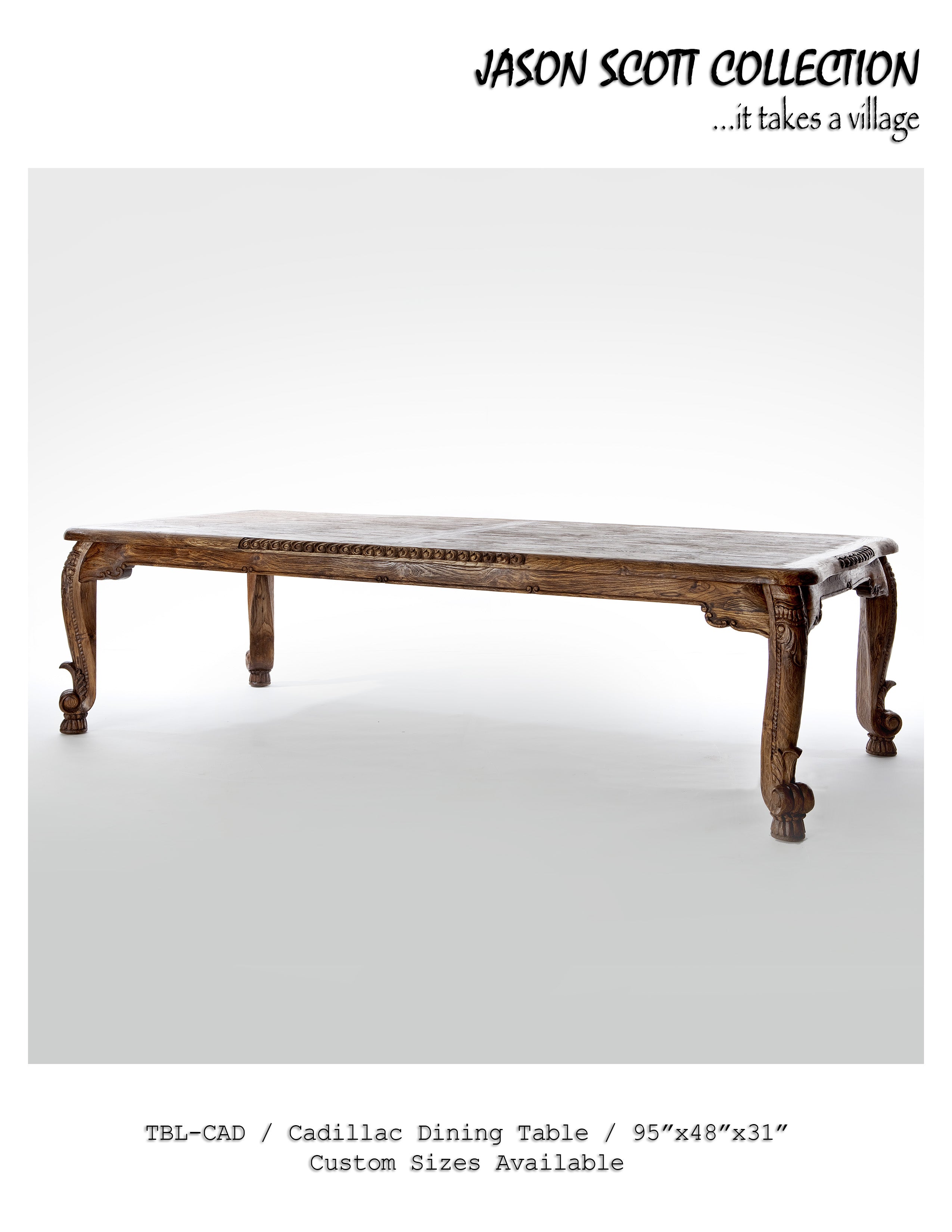 Cadillac Dining Table – Hat Creek Interiors