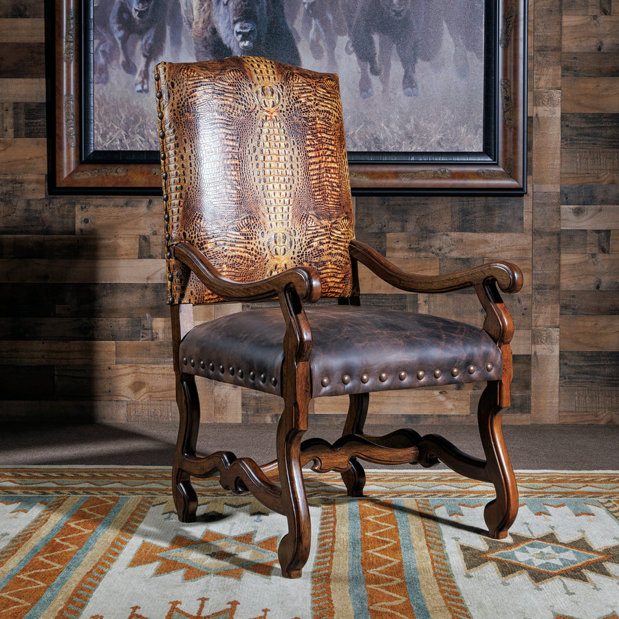 Upscale Western Dining Chairs – Hat Creek Interiors