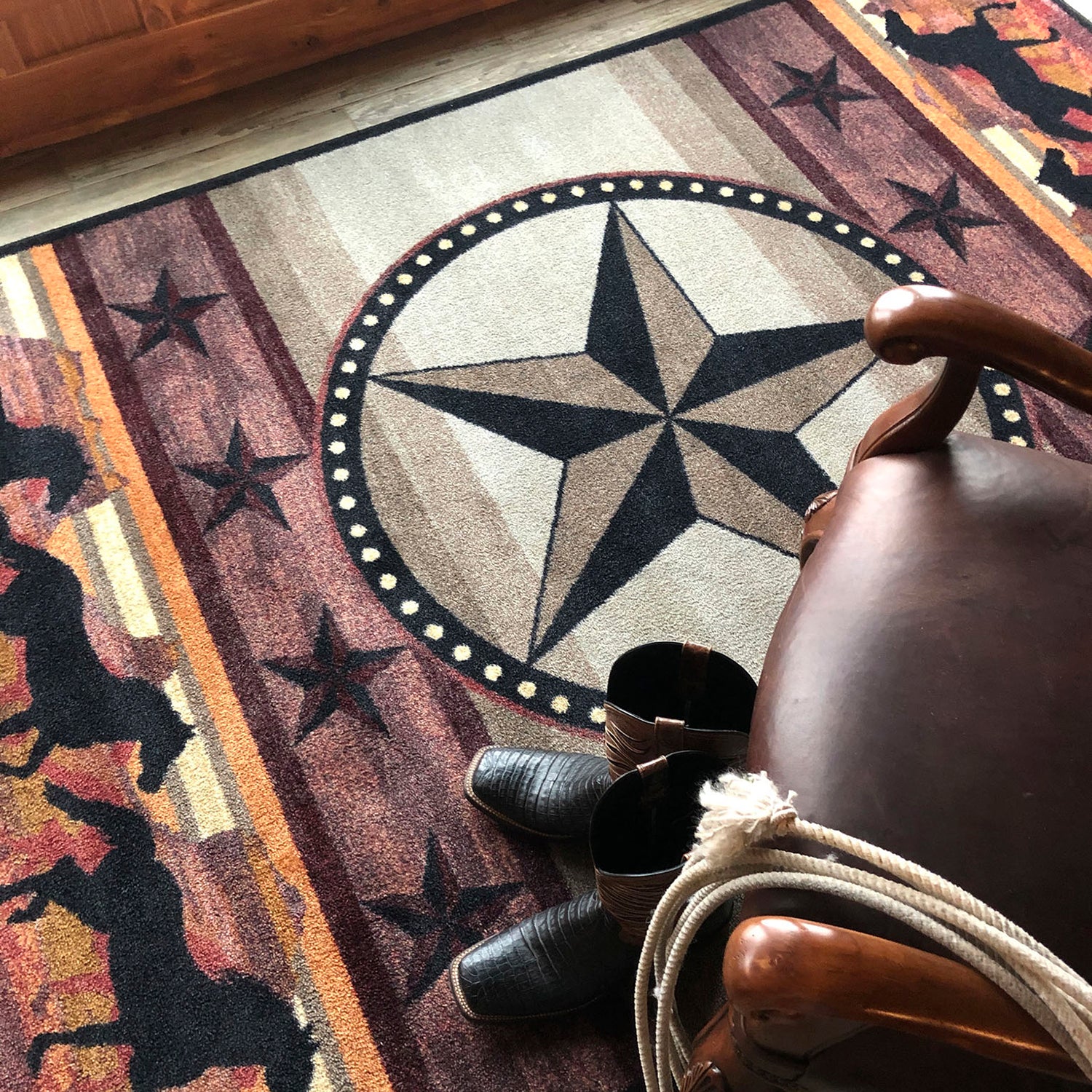 Desert Stampede Rug | Texas Star Area Rugs – Hat Creek Interiors