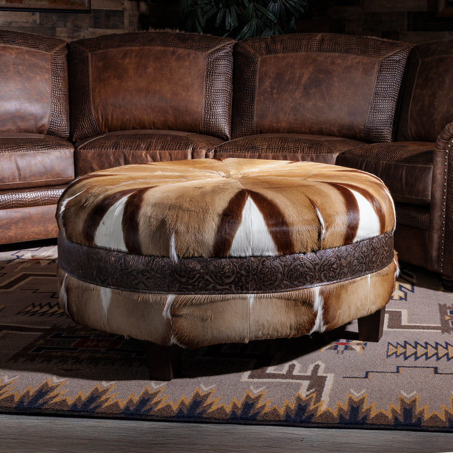 Elegant Western Ottomans | High-End Western Furniture – Hat Creek Interiors