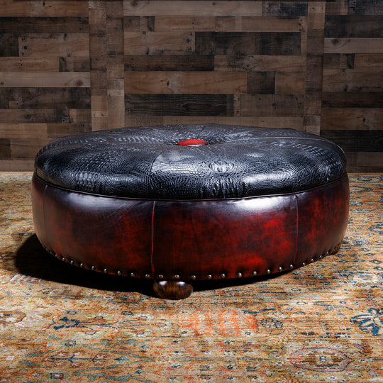 Elegant Western Ottomans | High-End Western Furniture – Hat Creek Interiors